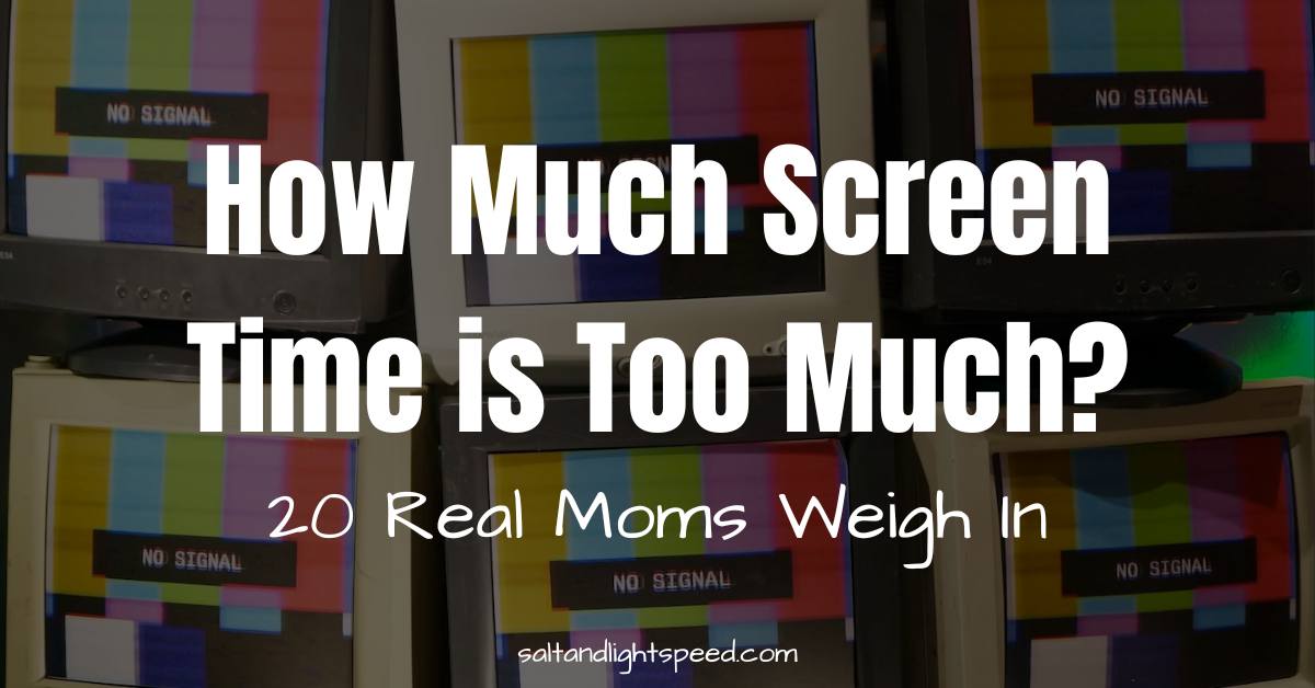 How much screen time is too much? 20 Real Moms Weigh In